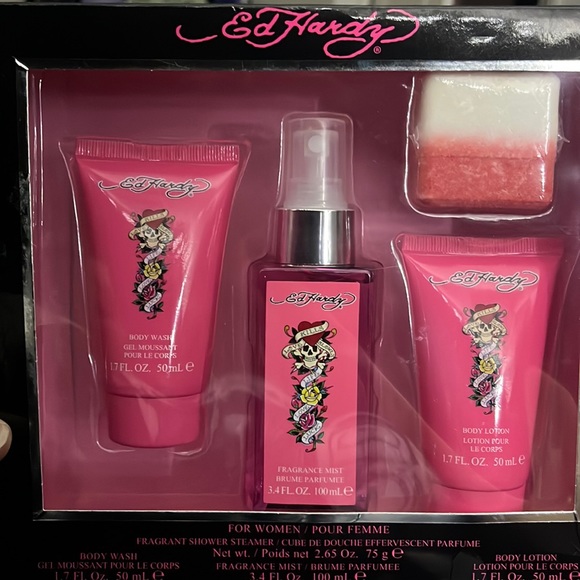 Bath & Body | Ed Hardy Set | Poshmark